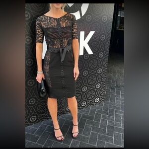 Byron Lars | Dresses | Beguile Byron Lars 2 Carissima Sheath Dress Worn ...